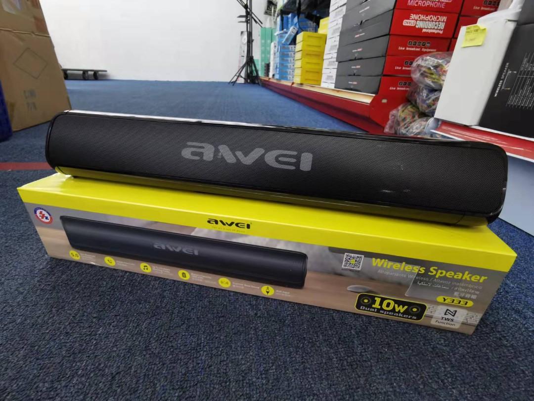 Awei Y33 Bluetooth Speaker Soundbar 1800mAh Battery